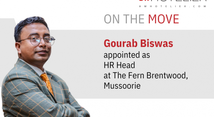 The Fern Brentwood, Mussoorie appoints Gourab Biswas as HR Head - BW Hotelier